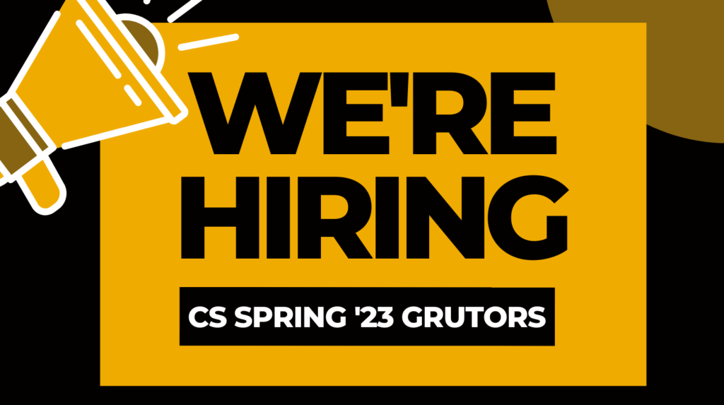CS Grutoring Applications | CS Department Announcements | Harvey Mudd College